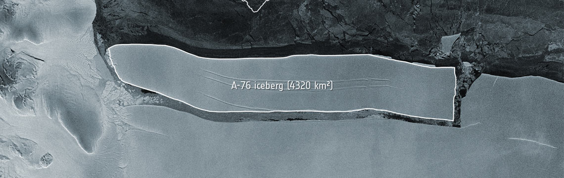 Ogromna santa leda površine Južnobanatskog okruga odlomila se od Antarktika